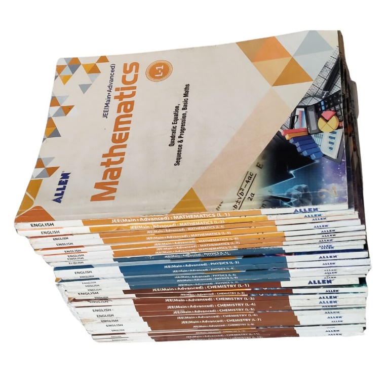 Allen JEE Leader 2025 Modules – Complete Set of 27 Books for JEE Main ...