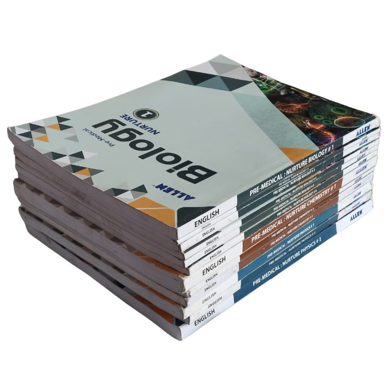 Allen NEET 2025 Class 11 Nurture Study Modules - Comprehensive 12-Book ...