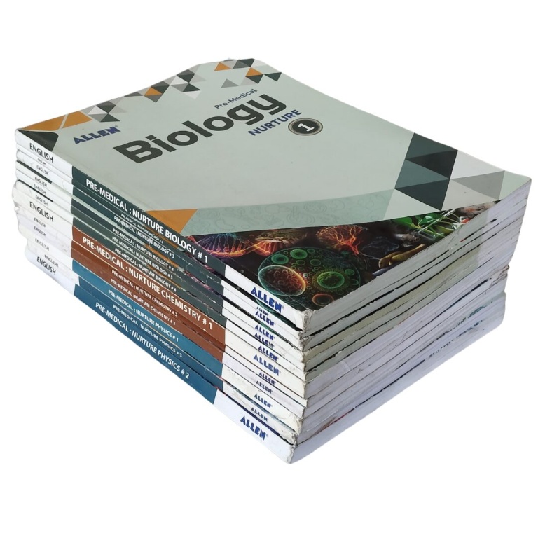 Allen NEET 2025 Class 11 Nurture Study Modules - Comprehensive 12-Book ...