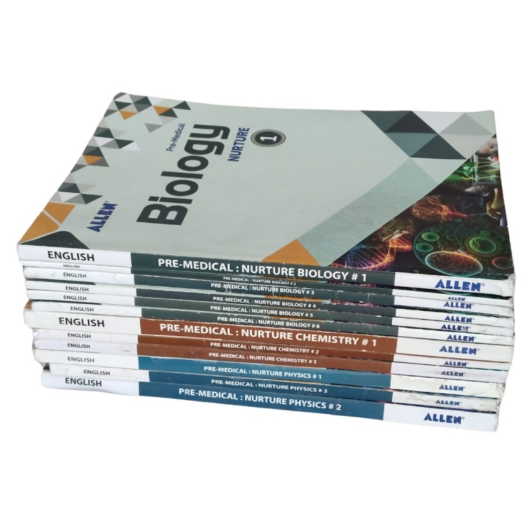 Allen NEET 2025 Class 11 Nurture Study Modules - Comprehensive 12-Book ...