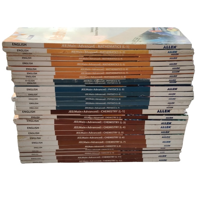 Allen JEE Leader 2025 Modules – Complete Set of 27 Books for JEE Main ...