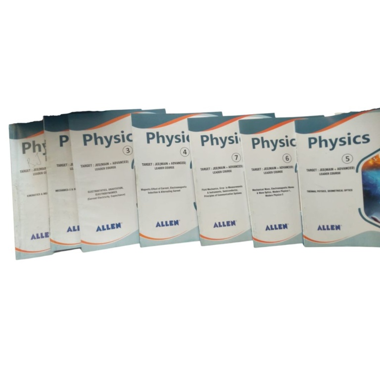 ALLEN JEE Dropper 2024 Physics Modules (Used – Complete Class 11 & 12 ...